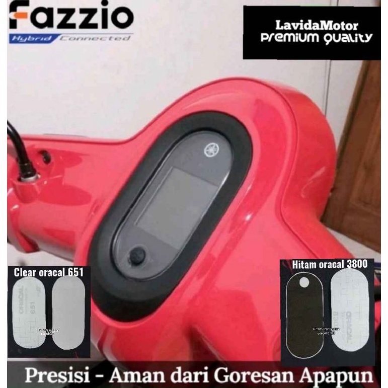 Jual Stiker stiker Anti gores pelindung speedometer yamaha fazzio ...