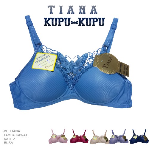 Jual BH/BRA tiana kupu2 tampa kawat A 8850 | Shopee Indonesia