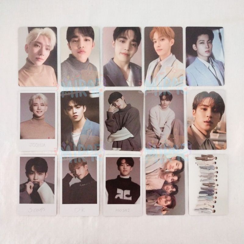 Jual Photocard Seventeen TC Incomplete Pola Scoups Jeonghan Joshua Hoshi DK Wonwoo Mingyu Group ...