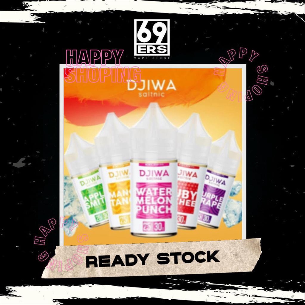 Jual LIQUID DJIWA SALTNIC MINT SERIES ALL VARIAN 30ML 25MG BY LAB51 ...