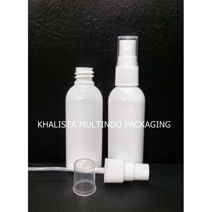 Jual Botol Spray 60 ML Putih ( Tutup Putih ) | Shopee Indonesia