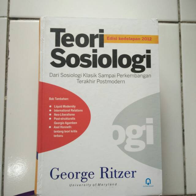 Jual Buku sejarah sosial -sosiologi Teori Sosiologi Dari sosiologi ...