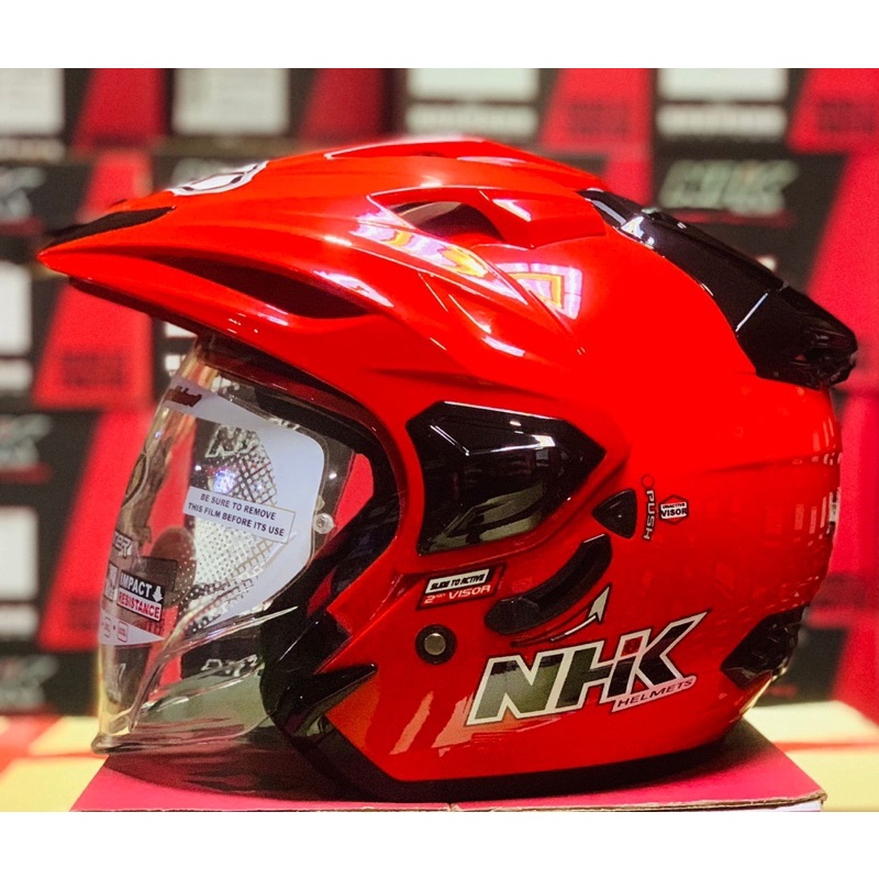 Jual NHK PREDATOR CRYPTON RED GLOSSY | Shopee Indonesia