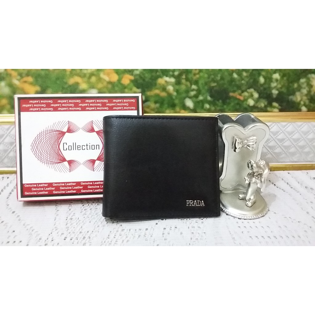 Jual Dompet Pria Cowok Prada (Hitam) | Shopee Indonesia