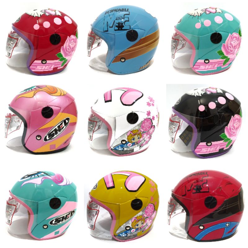 Jual Helm Anak Shell Motif Cewek | Shopee Indonesia
