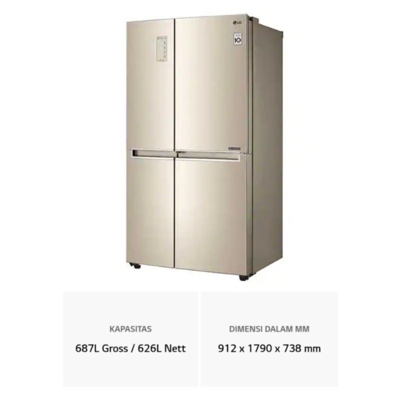 Jual Kulkas LG Side By Side | Shopee Indonesia