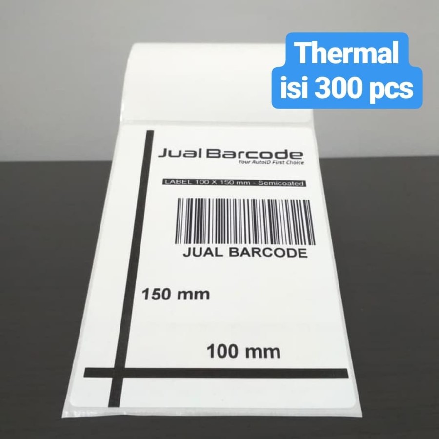 Jual Kertas Label Sticker Marketplace 100 X 150 MM / A6 Thermal ( 300 pcs) | Shopee Indonesia