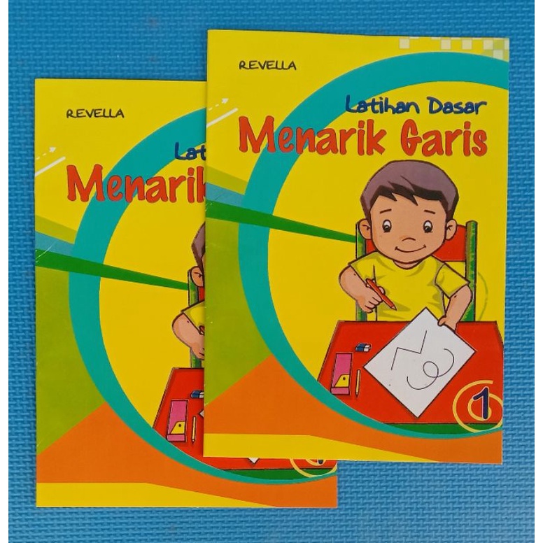 Jual BUKU LATIHAN DASAR MENARIK GARIS, BELAJAR MENEBALI MENEBALKAN ...