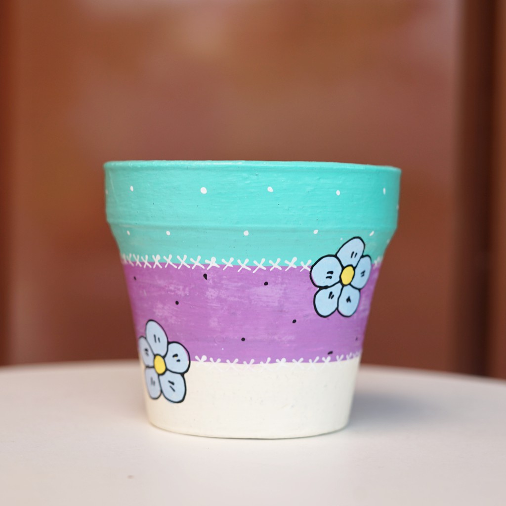 Jual POT LUKIS FCF GERABAH TANAH LIST TERRACOTTA | Shopee Indonesia