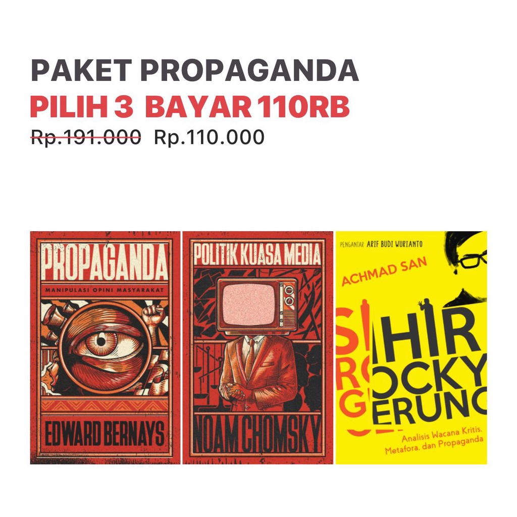 Jual Berdikari - Paket Propaganda | Shopee Indonesia