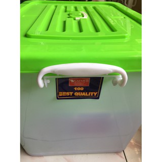 Jual BOX CONTAINER / CONTAINER SERBAGUNA 1319 (100L) - GAJAH PLASTIK Indonesia|Shopee Indonesia