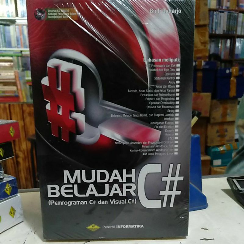 Jual buku mudah belajar C# ( pemrograman c# dan visual c #) original ...