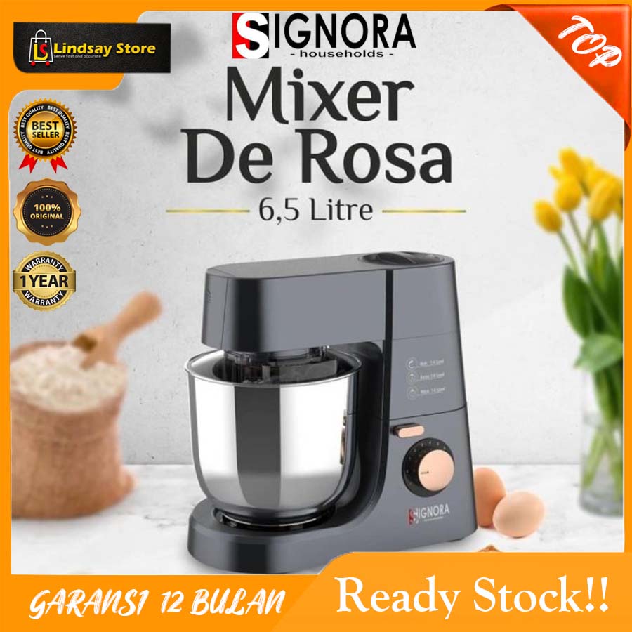 Jual SIGNORA MIXER DE ROSA KAPASITAS 2 KG MIXER ROTI | MIXER KUE MIXER ...