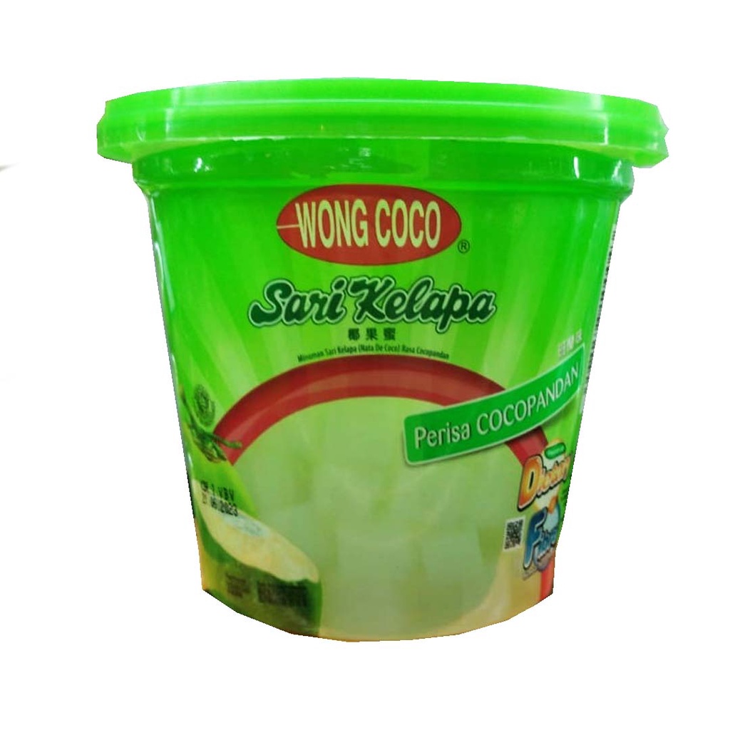 Jual WONG COCO NATA DE COCO COCOPANDAN FLAVOUR 1000g Indonesia|Shopee ...