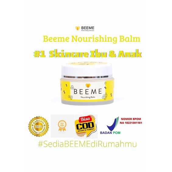 Jual [Ready ORI Resmi] BEEME NOURISHING BALM - Skincare Ibu dan Anak ...