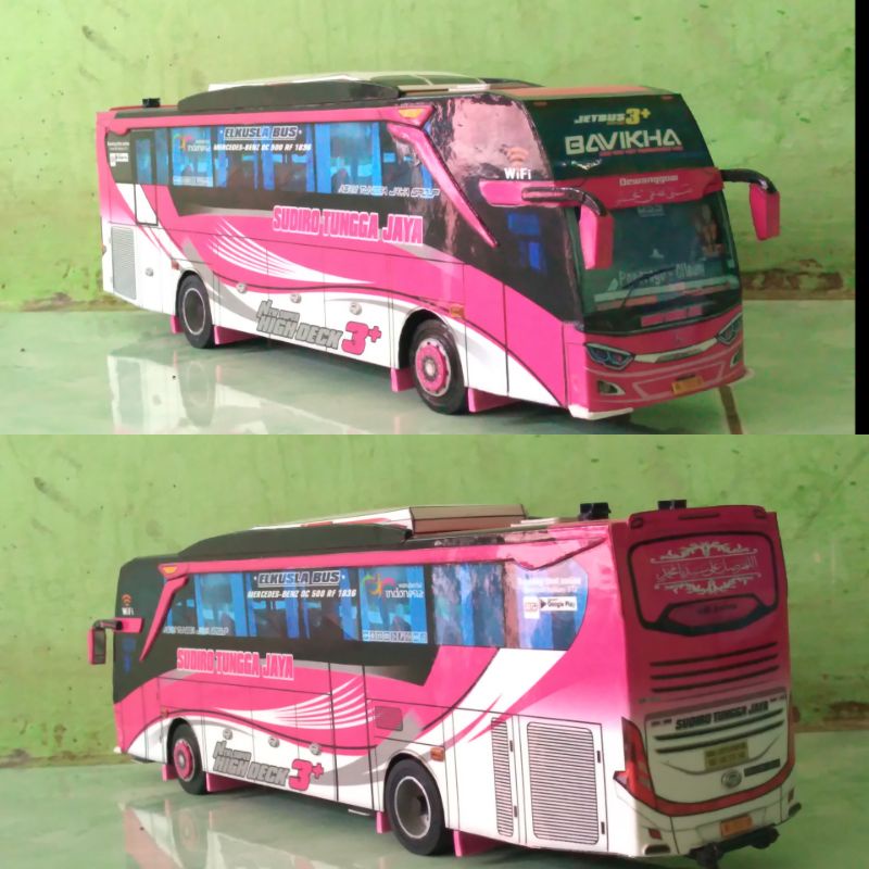 Jual papercraft bus stj bavikha Indonesia|Shopee Indonesia
