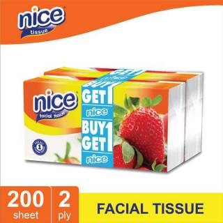 Jual Nice Facial Tissue 200's - Paket Bundling Buy 1 Get 1 Free ...