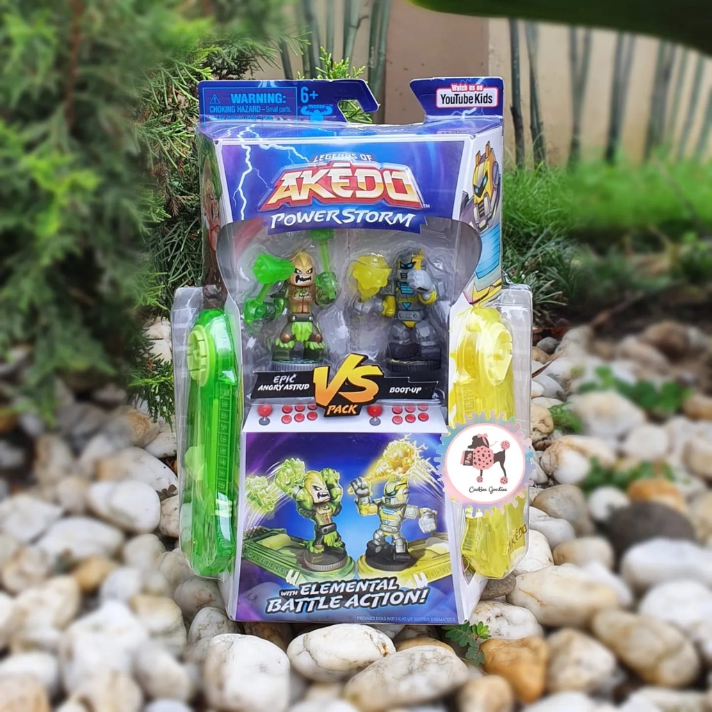 Jual Akedo Powerstorm VS Pack Angry Astrid vs Boot Up | Shopee Indonesia