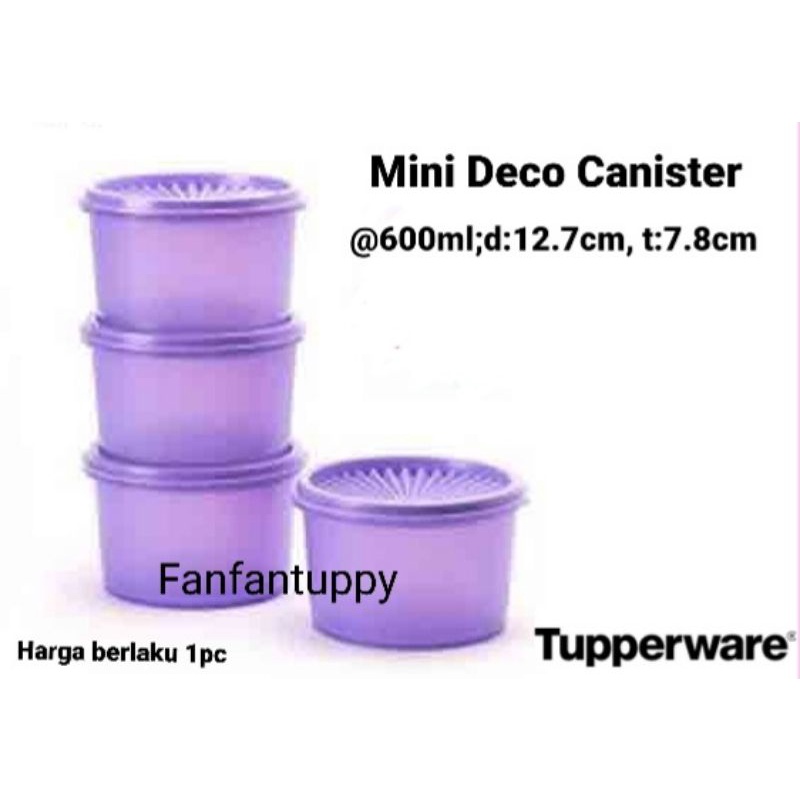 Jual Mini Deco Canister Tupperware | Shopee Indonesia