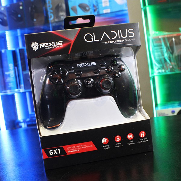Jual Rexus Gladius GX 1 Pro Stick Gaming Gamepad Controler USB PC ...
