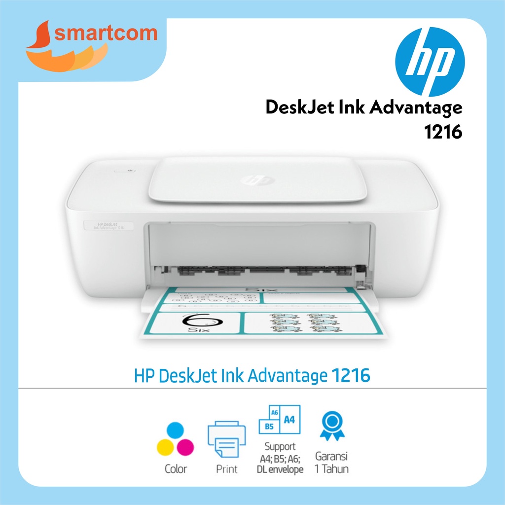 Jual PRINTER HP DESKJET INK ADVANTAGE 1216 | Shopee Indonesia