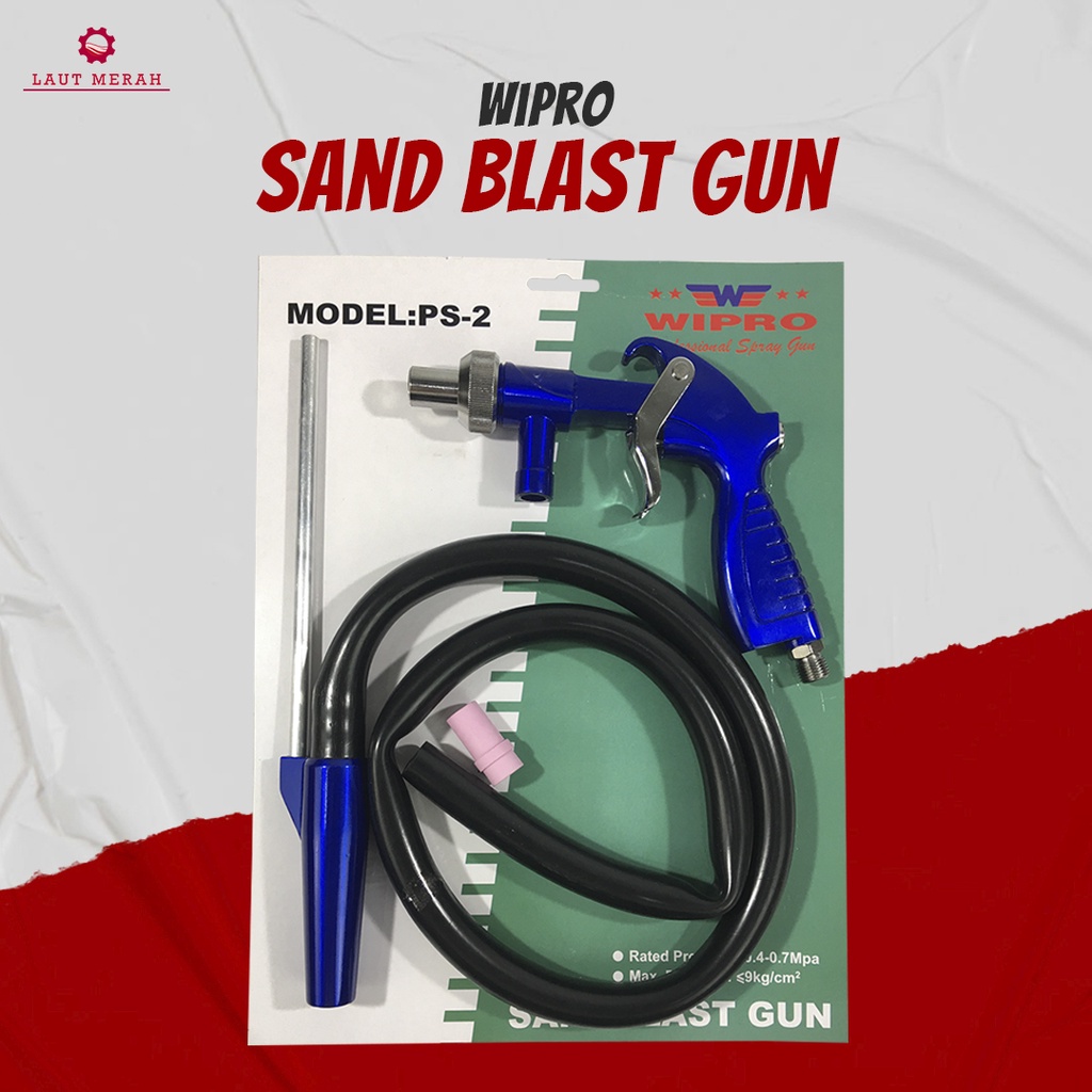 Jual WIPRO PS2 Air sandblasting Gun Sand Blaster SandBlaster Tembakan Pasir Kaca GUN SPRAYER ...