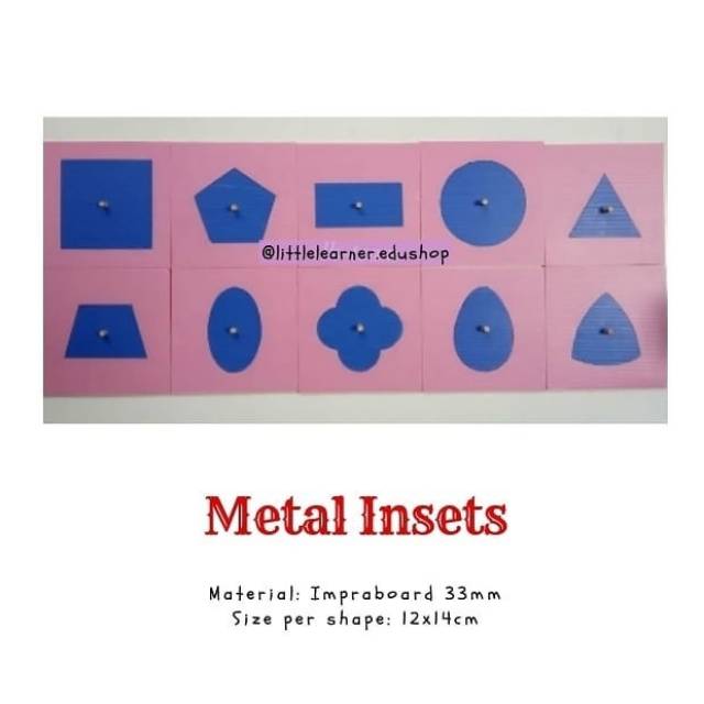 Jual Metal inset montessori | Shopee Indonesia
