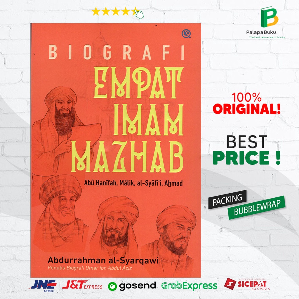 Jual BUKU BIOGRAFI EMPAT IMAM MAZHAB - QAF | Shopee Indonesia
