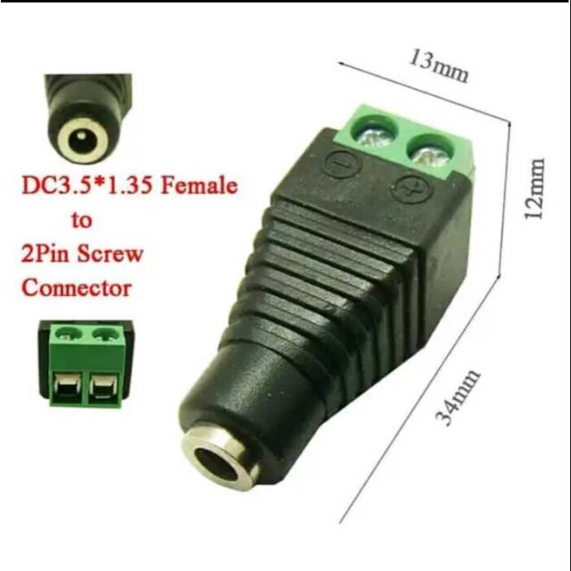 Jual Jack DC Female Jack Socket Female Colokan Kabel Adaptor | Shopee ...
