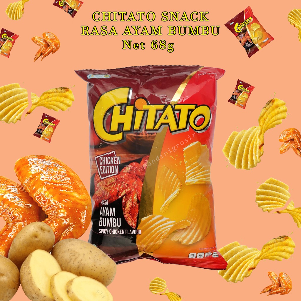 Jual CHITATO * SNACK *RASA AYAM BUMBU *68g | Shopee Indonesia
