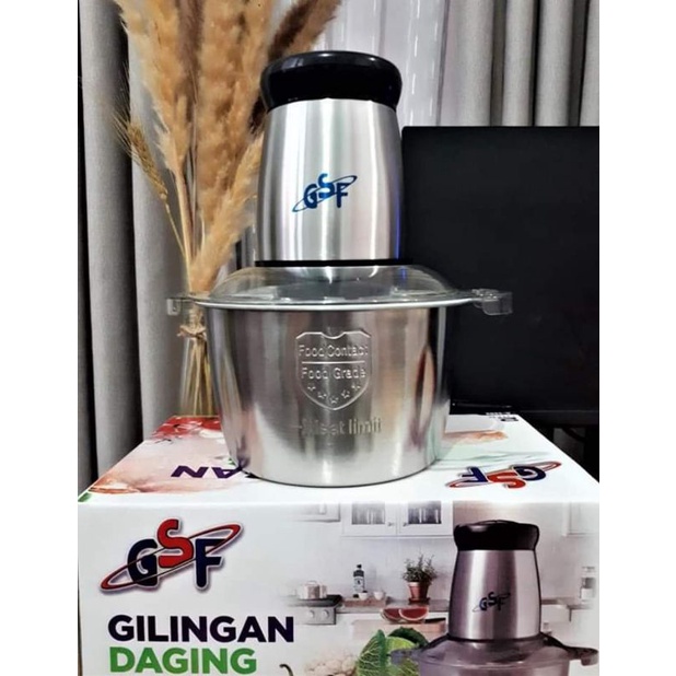 Jual Gilingan Daging Serbaguna Stainless GSF G-3802 ( MODERN ) | Shopee ...