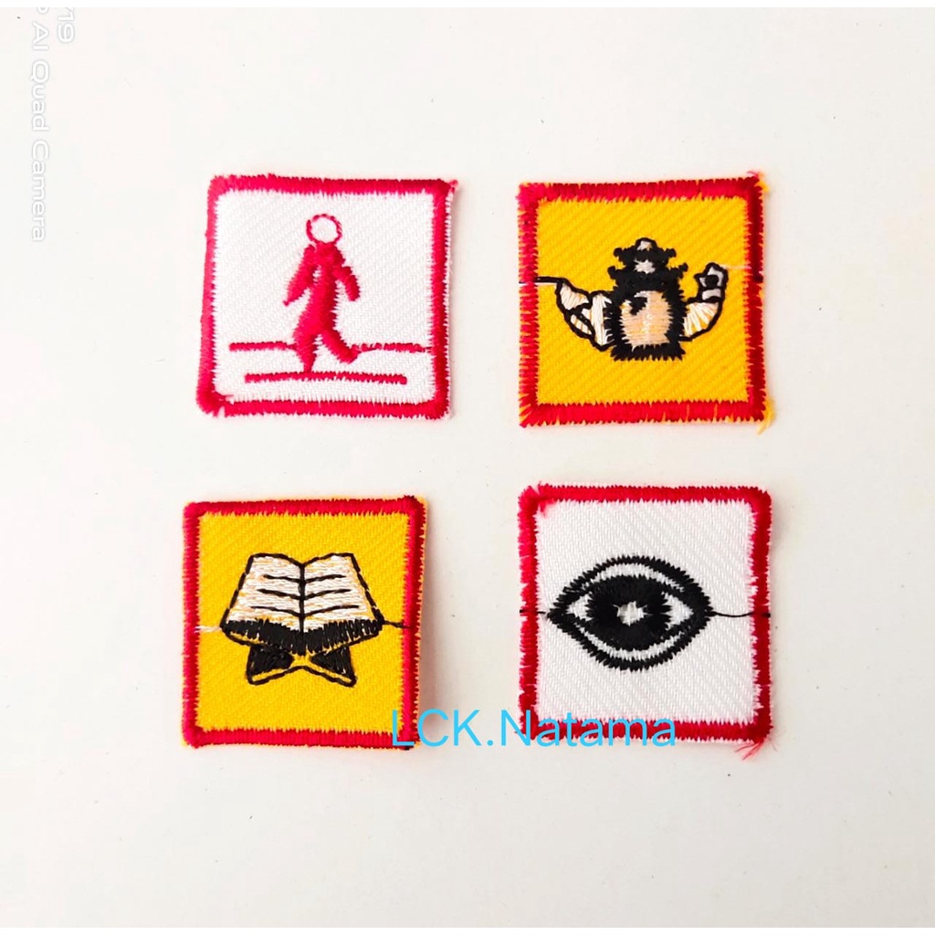 Jual Pramuka Lambang TKK Madya - bordir - Qori - Pengamat - Penabung ...