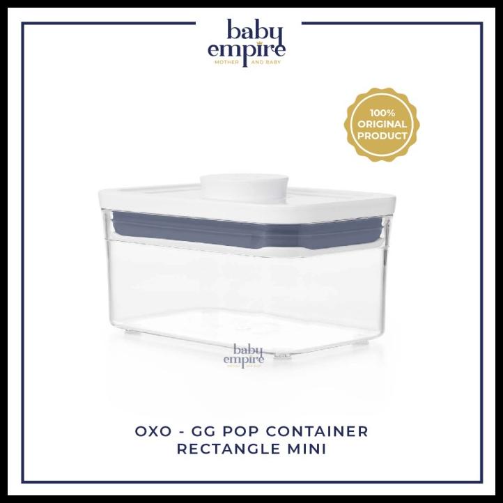 Jual OXO Good Grips POP Container - Rectangle Mini 0.6 L (Toples ...