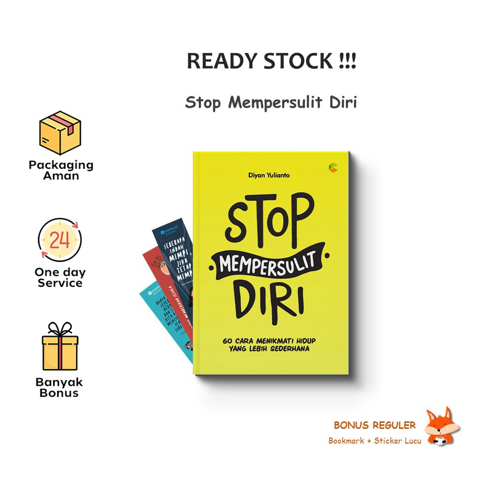 Jual Buku Stop Mempersulit Diri (C-Klik Media) | Shopee Indonesia