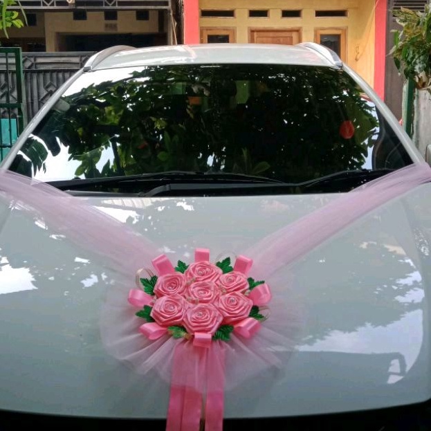 Jual Bunga mobil pengantin pengantin(kap depan saja) | Shopee Indonesia