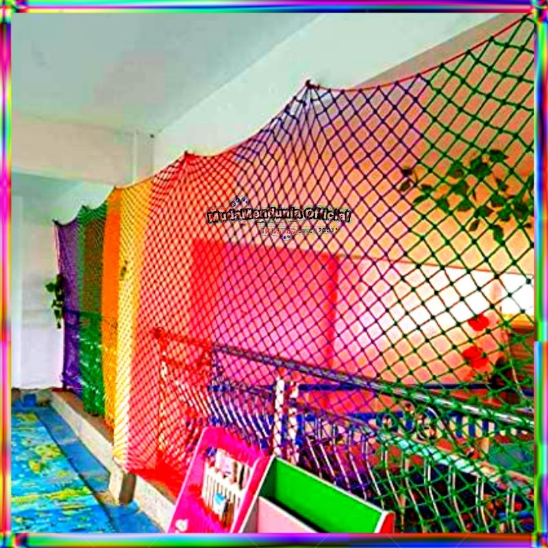 Jual Jaring Dekorasi 3mm Pengaman Tangga Balkon Pagar Pembatas Anak2 ...