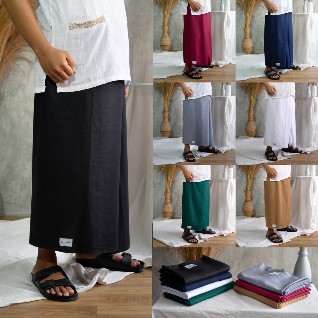 Jual Sarung Polos Katun Premium Umair - Nyaman Lembut Halus - Alat ...
