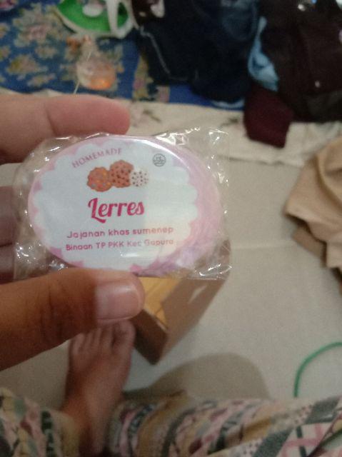Sticker / stiker label nama toko produk cookies / makanan manis / kue ...