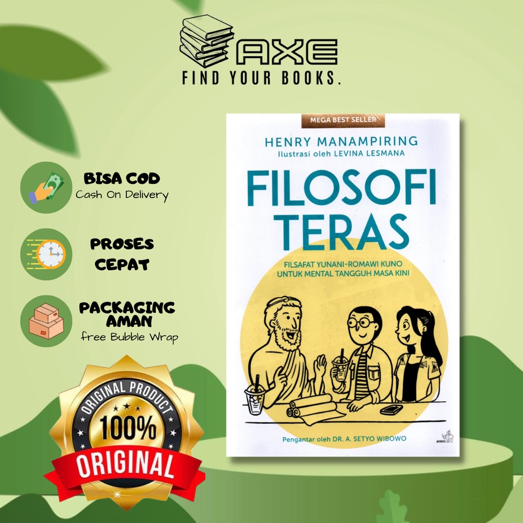 Jual Buku Filosofi Teras Edisi baru (Original 100%) | Shopee Indonesia