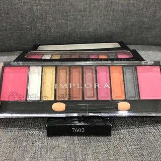 Jual IMPLORA EYE SHADOW & BLUSH ON - MAKE UP KIT PALETTE | Shopee Indonesia