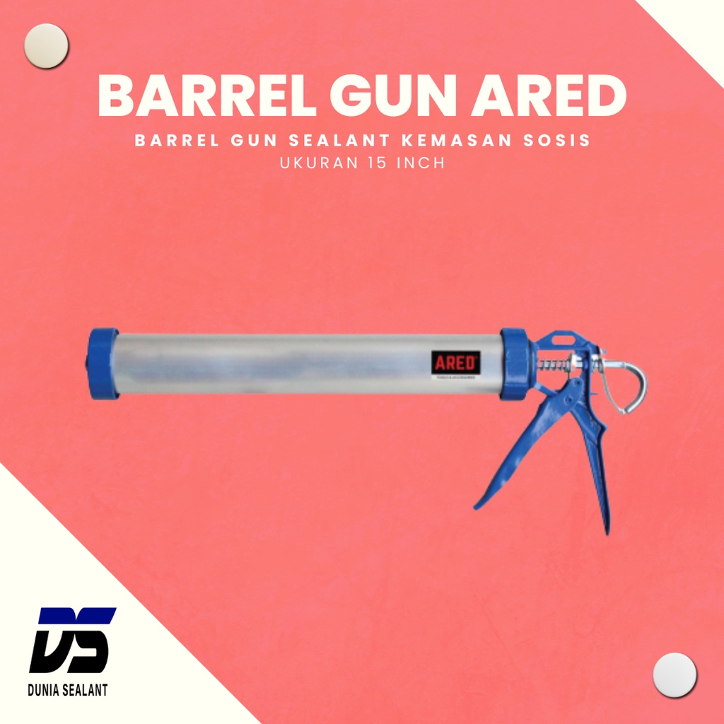 Jual Barrel Gun ARED 15 Inch Tembakan Sealant Sosis / Dodol | Shopee ...