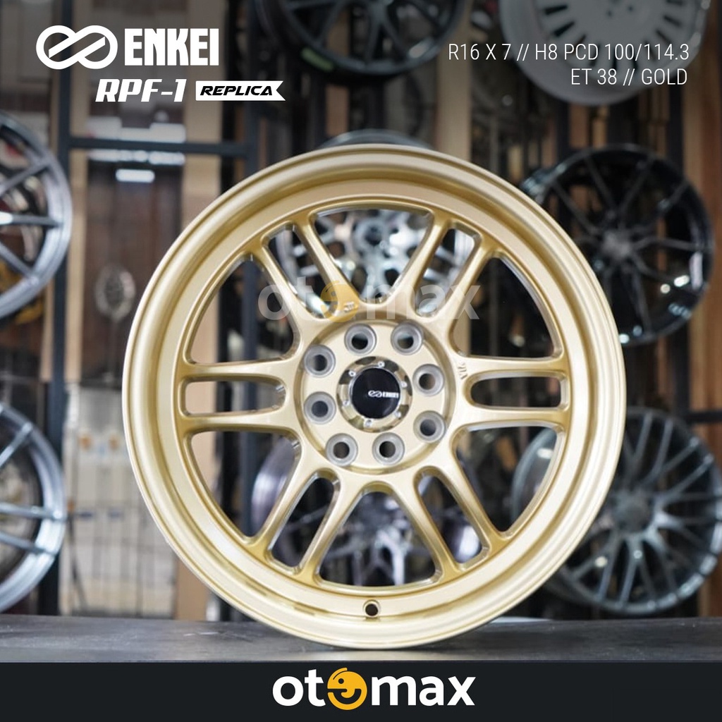 Jual Velg Mobil Enkei RPF1 Ring 16 Gold | Shopee Indonesia