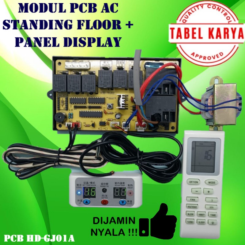 Jual MODUL PCB AC STANDING FLOOR /AC PORTABLE BESAR + PANEL DISPLAY ...