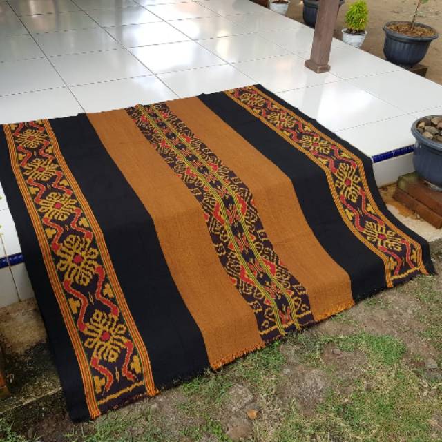 Jual Kain tenun Ikat Asli Etnik Troso Halusan Motif Bunga Terbaru ...