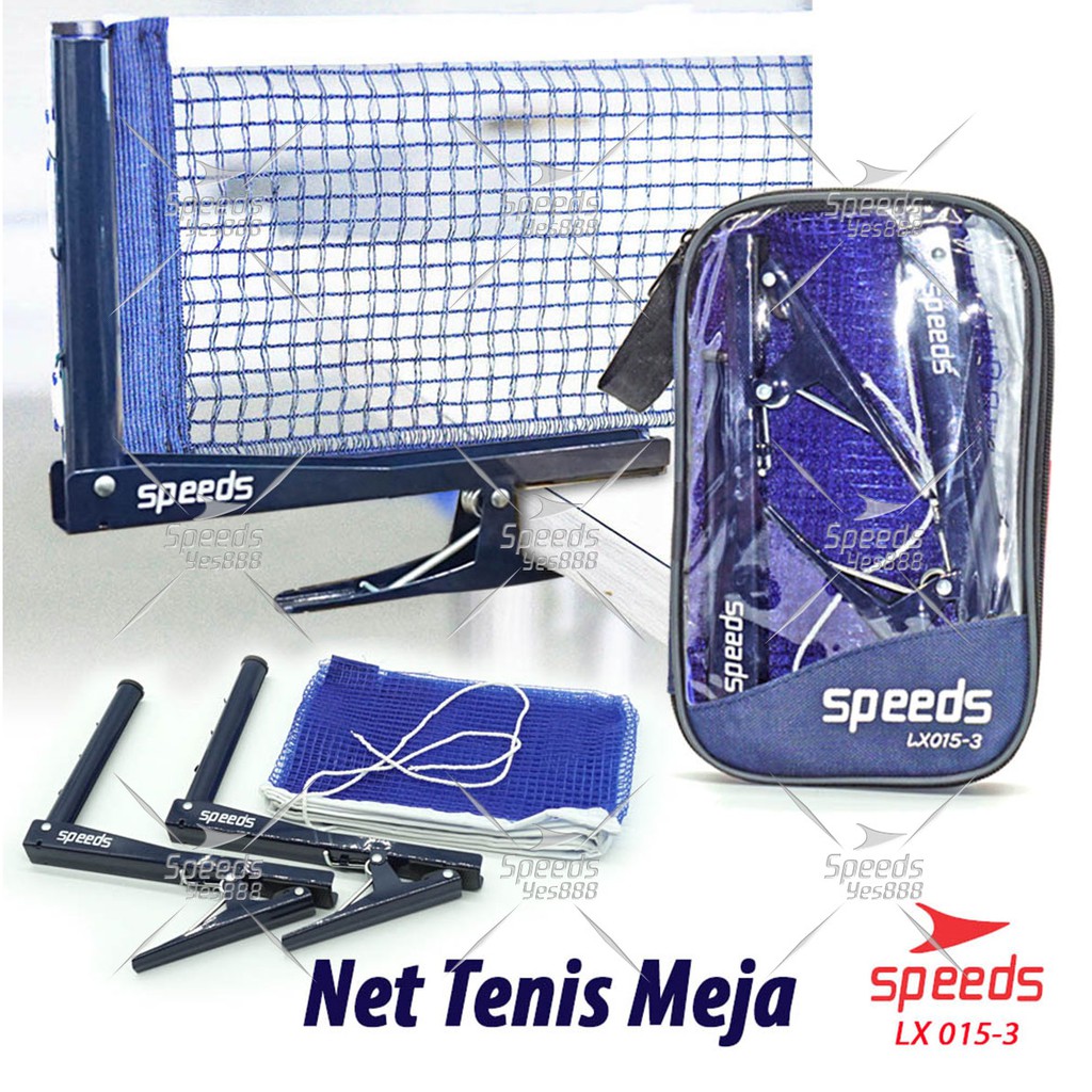 Jual SPEEDS Tiang Net Dan Jaring Tenis Meja Model Tarik Japit 160c 015-3 Indonesia|Shopee Indonesia