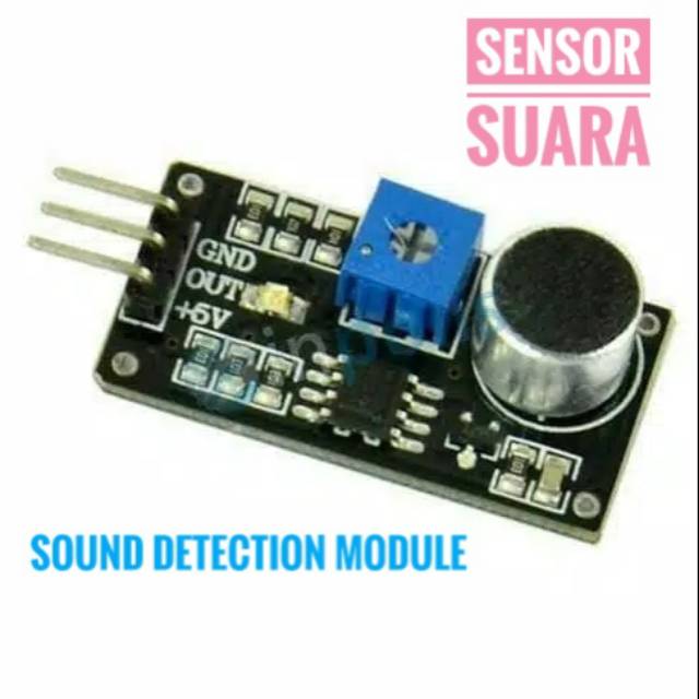 Jual Modul Sensor Suara Pintar / Sound Detection Sensor Module | Shopee ...