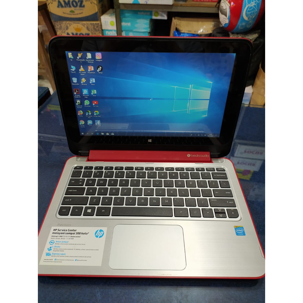 Jual Notebook Hp Pavilion 11-n028TU x360 touchscreen ( SECOND ...