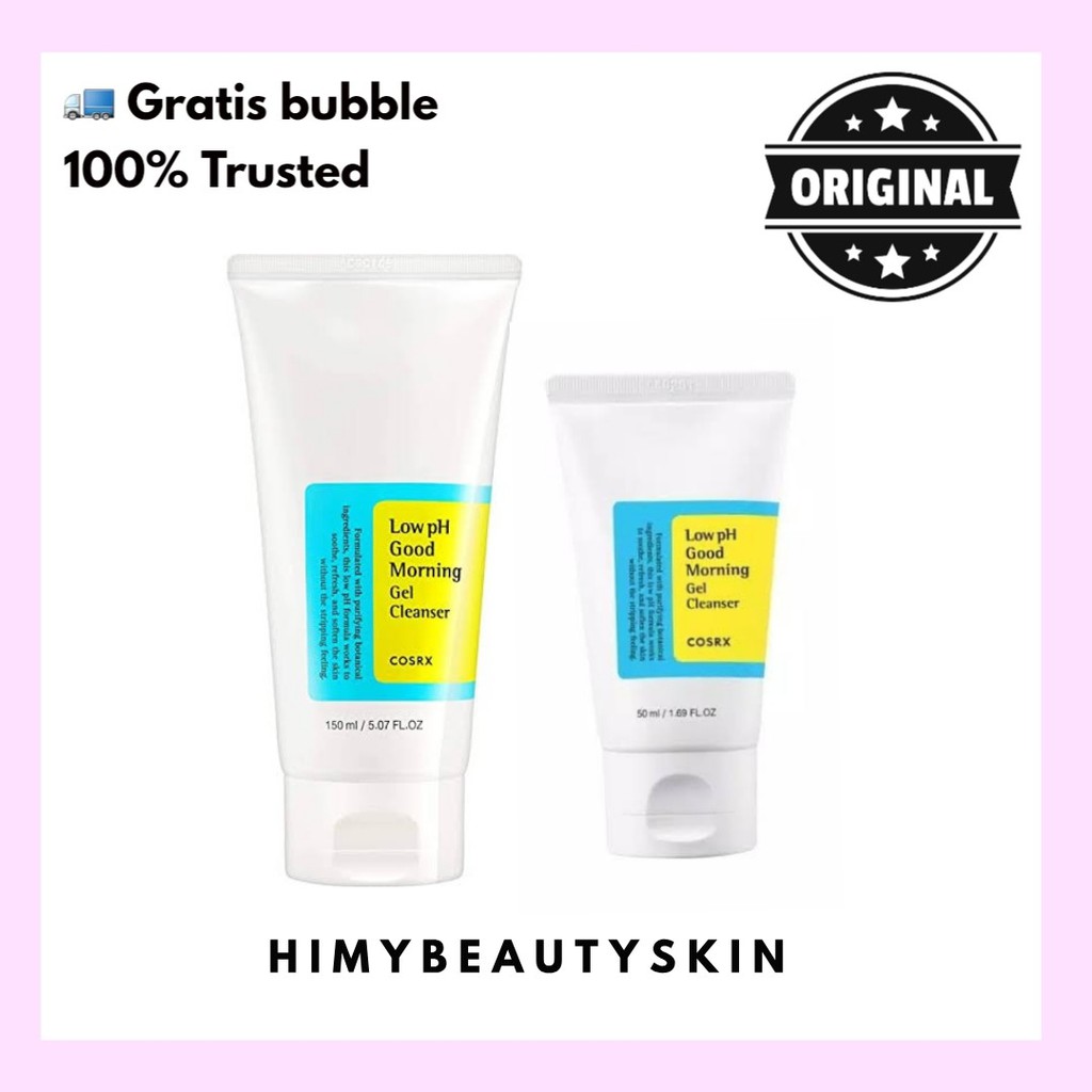 Jual COSRX - Low pH Good Morning Gel Cleanser original sabun cuci muka 150ml / 50ml | Shopee ...