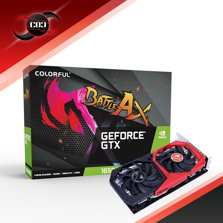 Colorful GeForce GTX 1650 4GB NB DDR6 | Shopee Indonesia