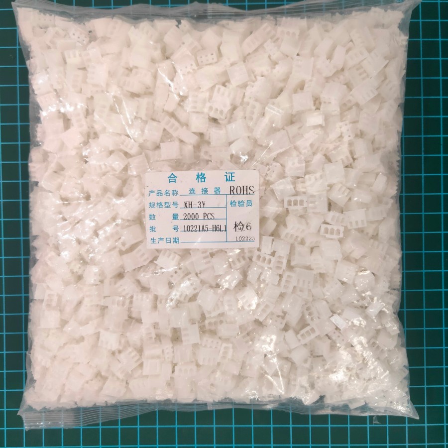 Jual konektor molek 3 pin male 2.54mm casing JST 3PIN kabel connector | Shopee Indonesia